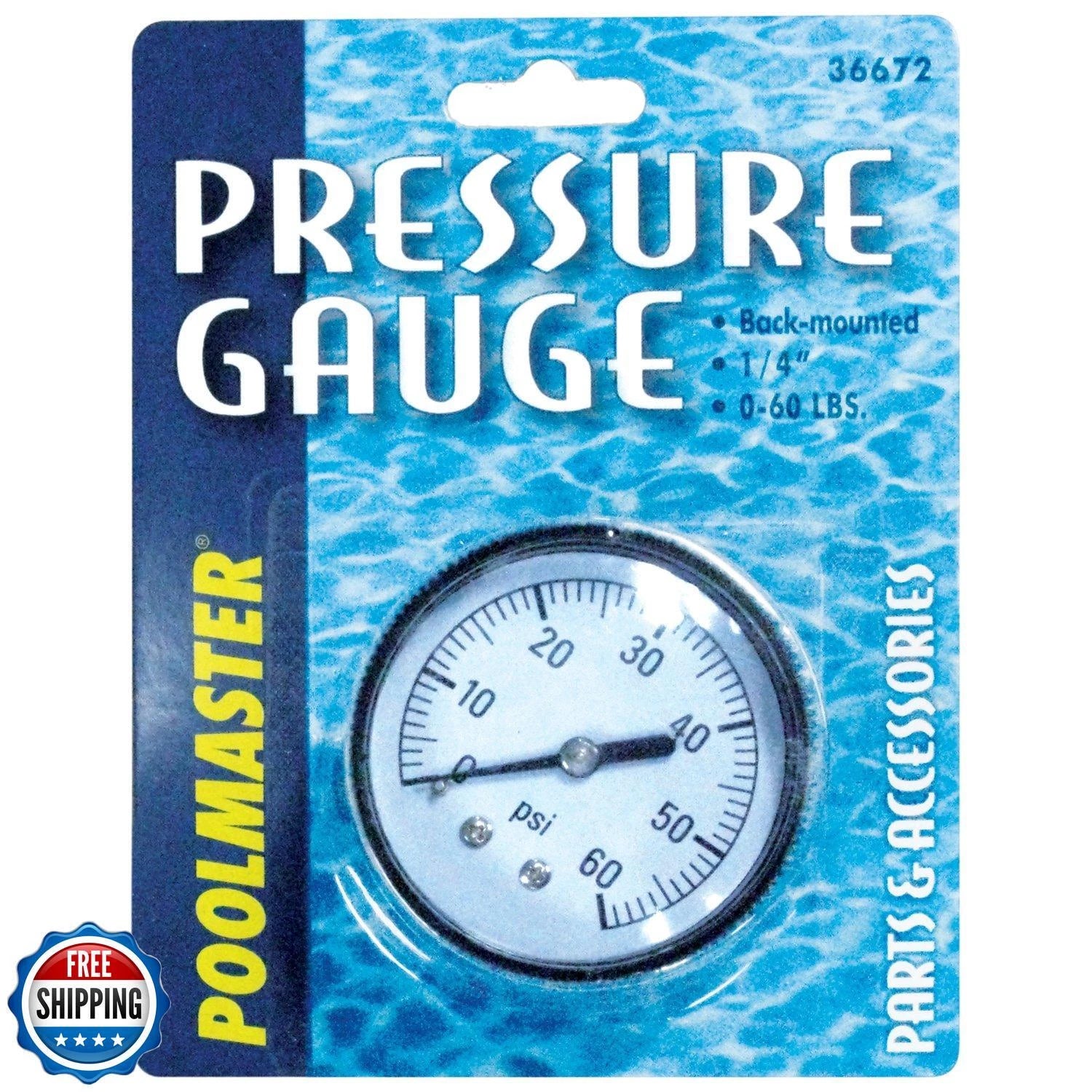 Poolmaster 36672 Pressure Gauge – Voomi Supply