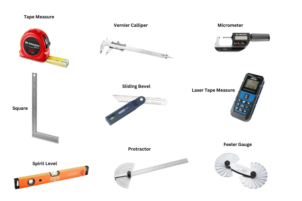 Top 10 Measuring Tools for DIY & Professionals – Voomi Supply