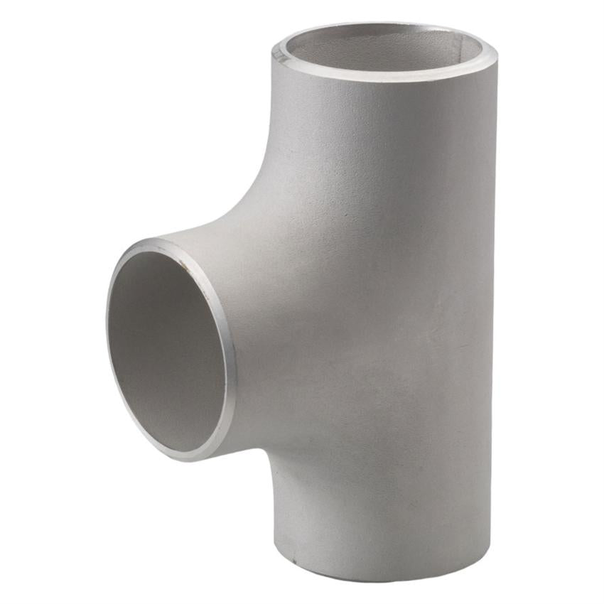 Merit Brass 01606-48 Straight Pipe Tee, 3 in Nominal, Butt Welded End ...