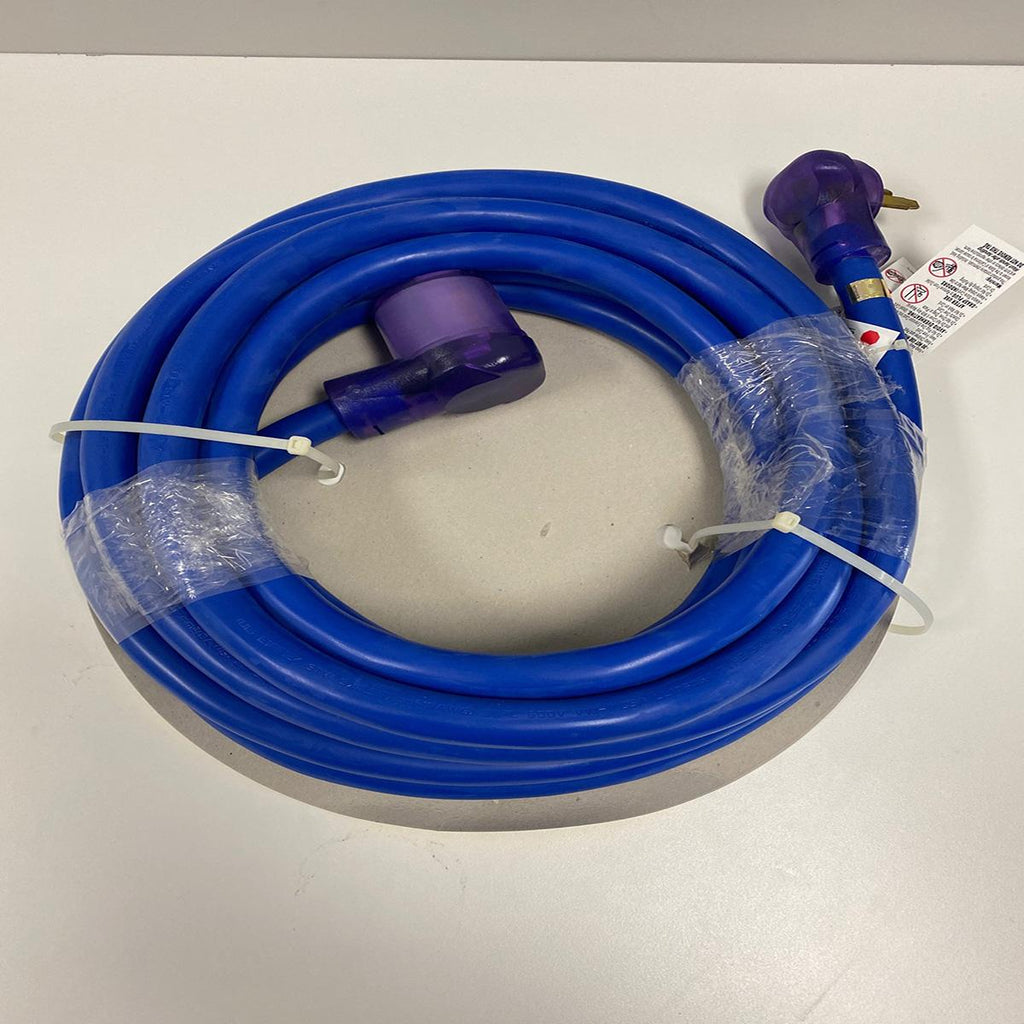 Southwire 19228806 8/3 Heavy-Duty STW 50-Amp/250-Volt Nema 6-50 Blue W ...