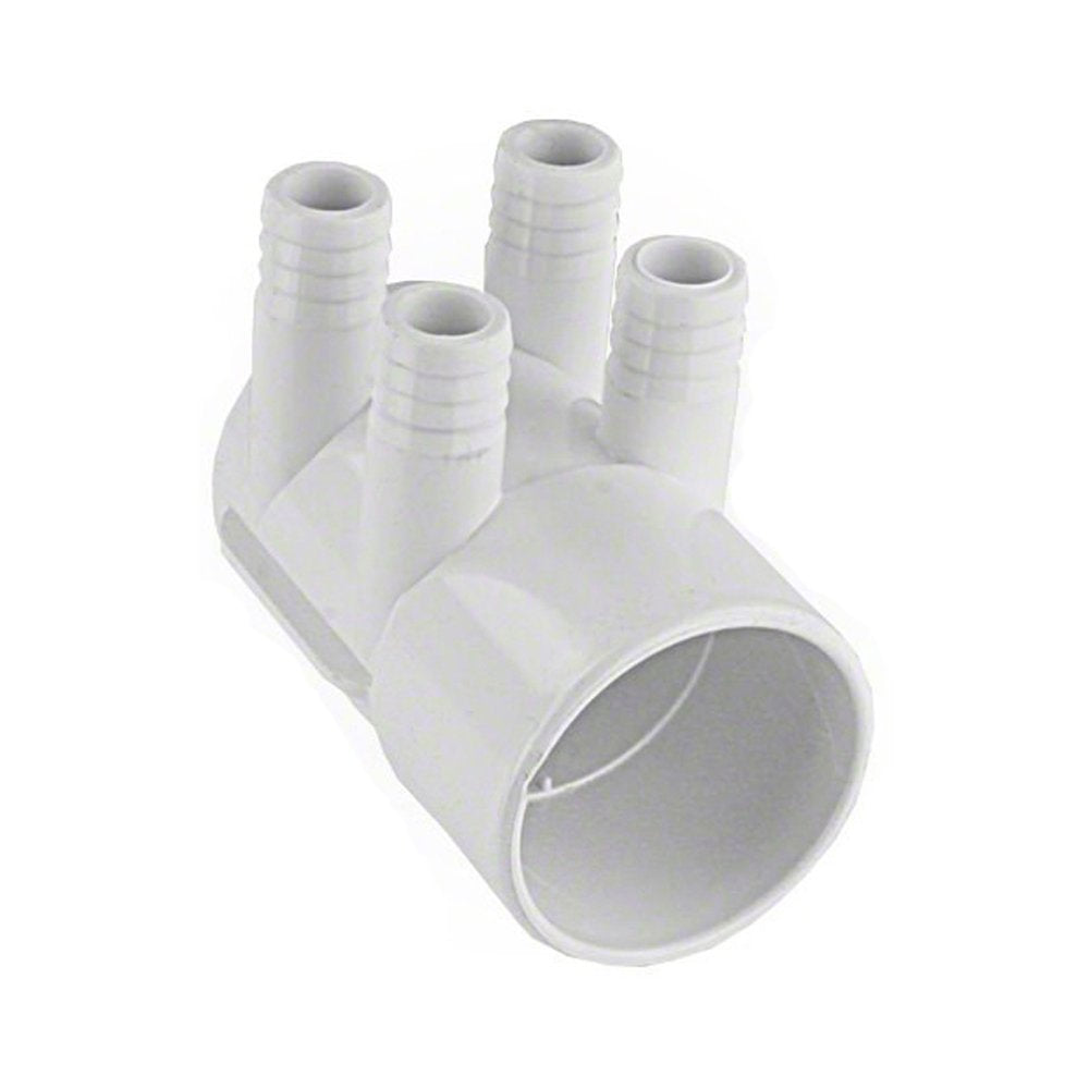 Waterway 672-7170B Socket x Dead End 4 Port Manifold for Pools and Spa ...