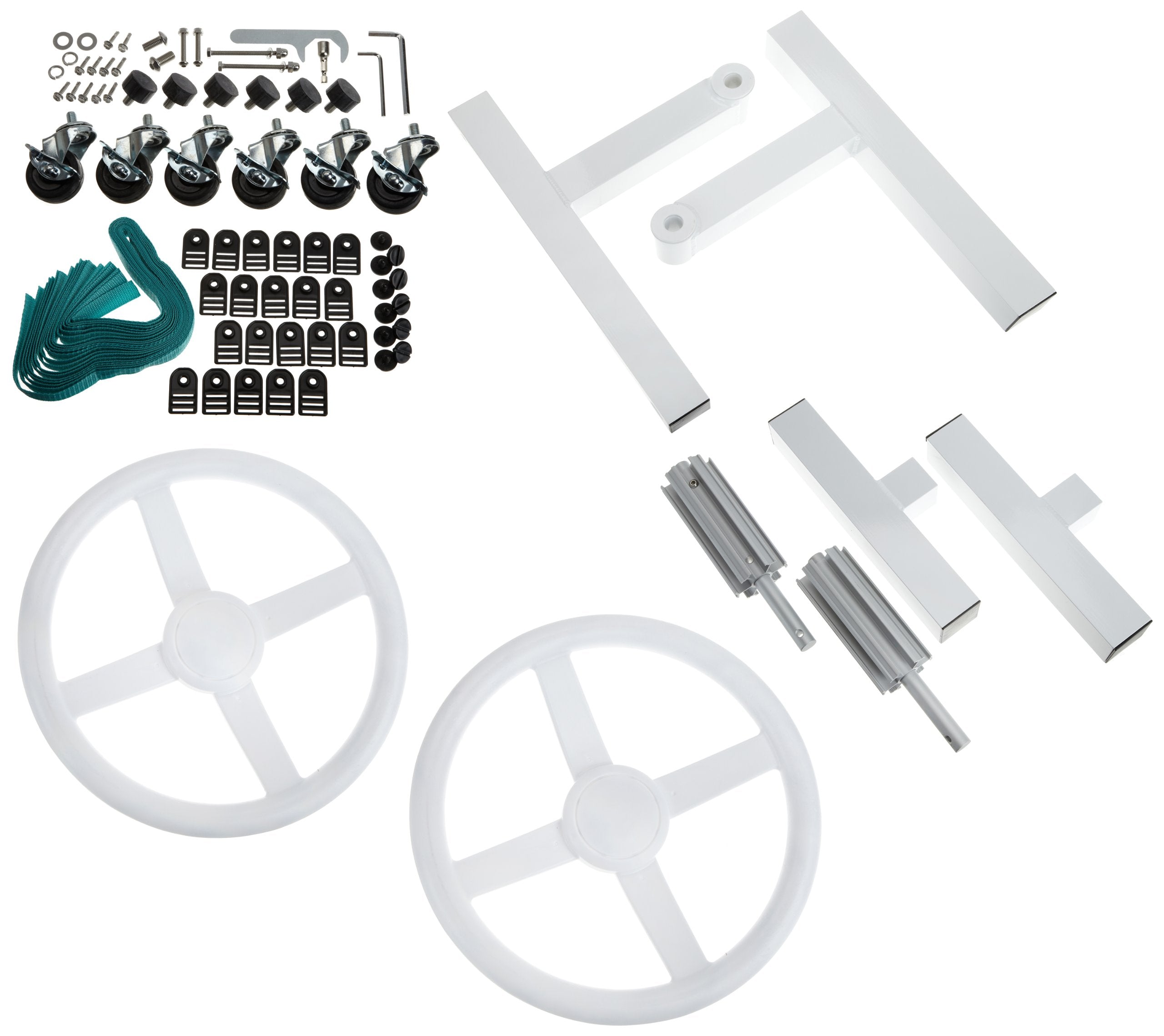 GLI Pool Products 55-0000MS-BK Monsoon Base Kit Pool Cover with Caster ...