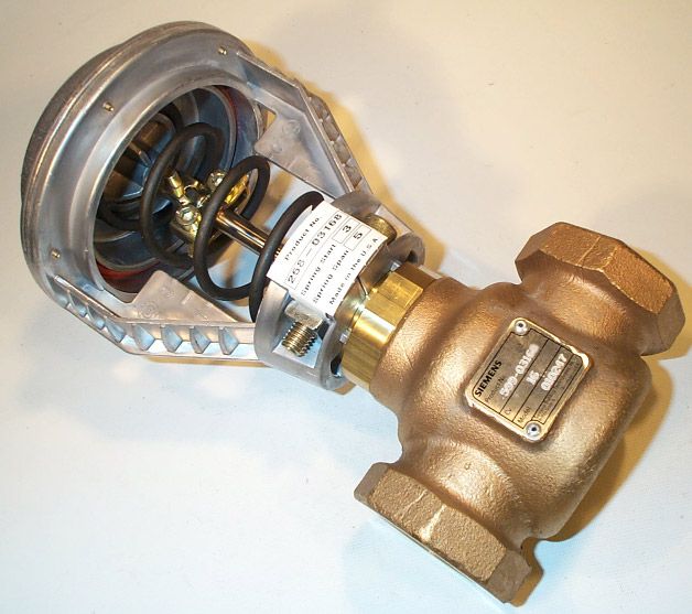 Siemens 268-03168 Brass Control Valve 1-1/4 Inch NPT 16 CV – Voomi Supply