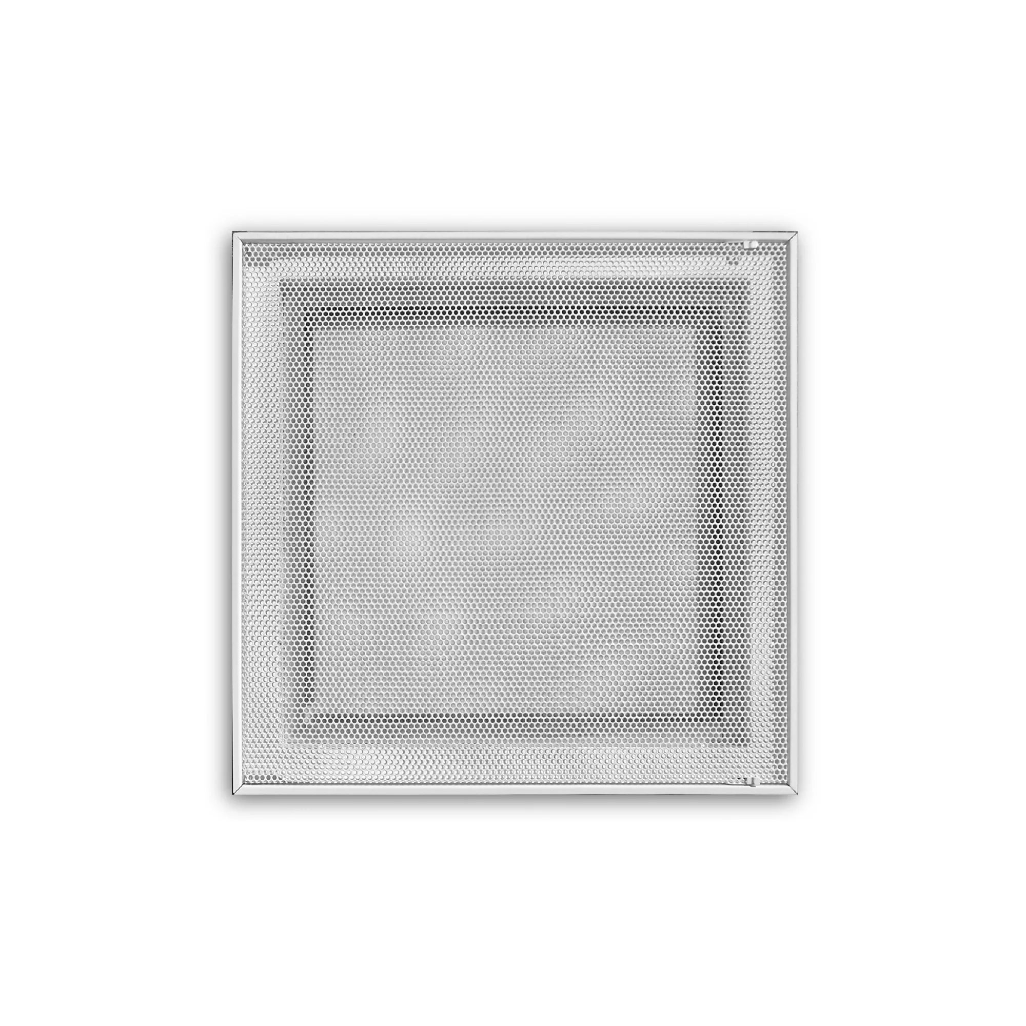 TRUaire 4030FG2DB 24 x 24 Inch White T-Bar Perforated Face Return Air ...