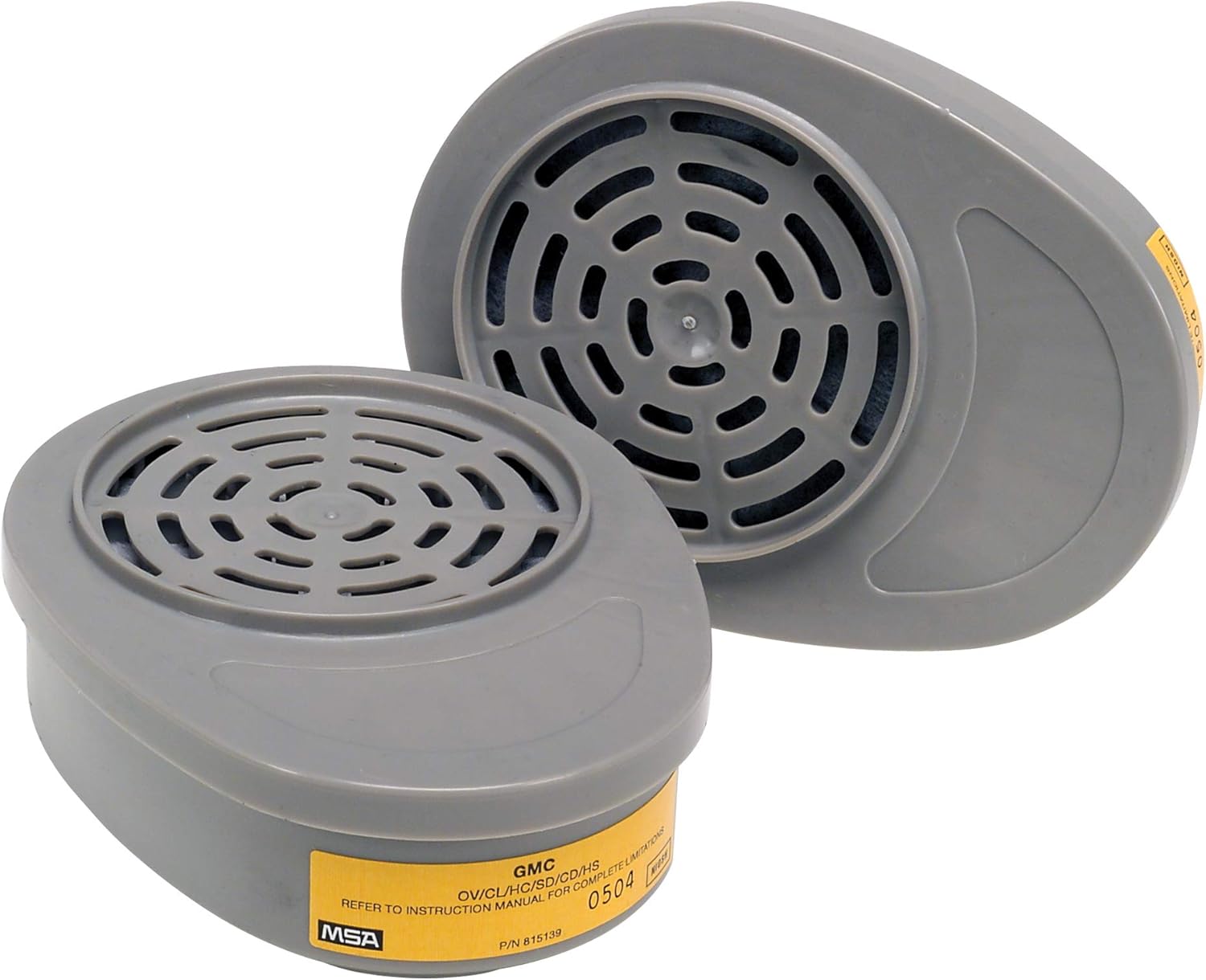 MSA 815357 Advantage Respirator Cartridge Organic Vapor/Acid Gas 2 Pack ...