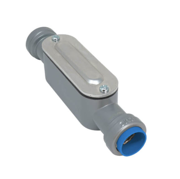 Southwire R-CB-100W SIMPush Rigid Conduit Body, 1 in Hub, Copper Free ...