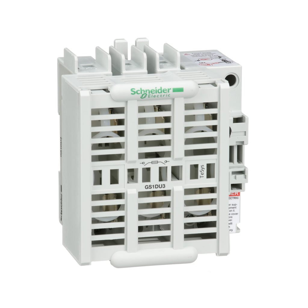 Schneider Electric GS1DU3 TeSys GS Switch Disconnecter Fuse 3P 600V ...