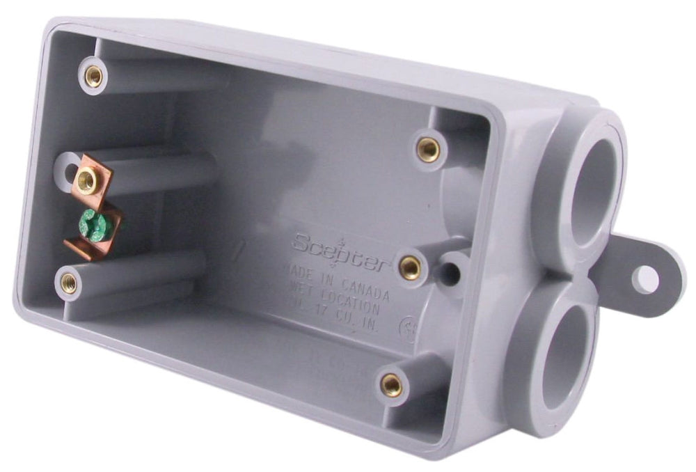 IPEX 077604 1/2 Inch Hub 17 In. PVC 1-Gang Rigid Conduit Box – Voomi Supply