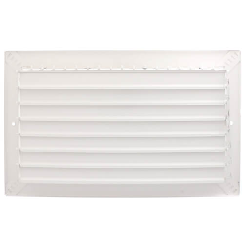 Hart & Cooley 75019 14 x 8 Wall Opening Size White Commercial Supply ...