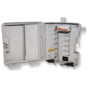 Corning UNI-3006-13U1 UNI™ 3006 Series Indoor/Outdoor 6-Line NID 1 IDC ...