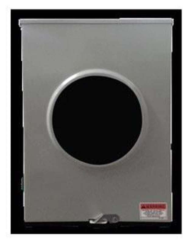 GE UFTH7213BGE 1-200 Amp Meter Socket, 7 Terminal, Small Hub Opening ...