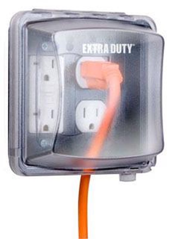 Multiple MM2420C 2 Gang Deep In-Use Weatherproof Cover Clear – Voomi Supply