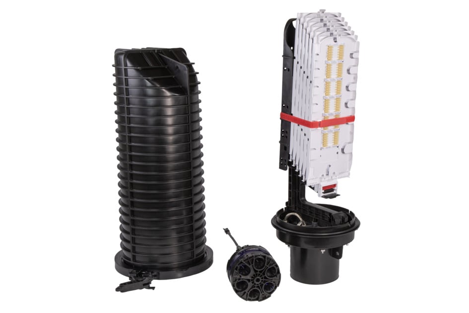 COMMSCOPE A08755-000 FOSC450 D6 Fiber Optic Splice Closure Gel Cable ...