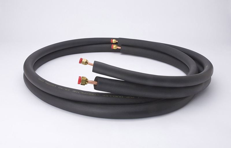 Mueller 61020350B3B6 Mini-Split Line Set 3/8 Liquid Line 5/8 Suction Line 1/2 Insulation 35 ...