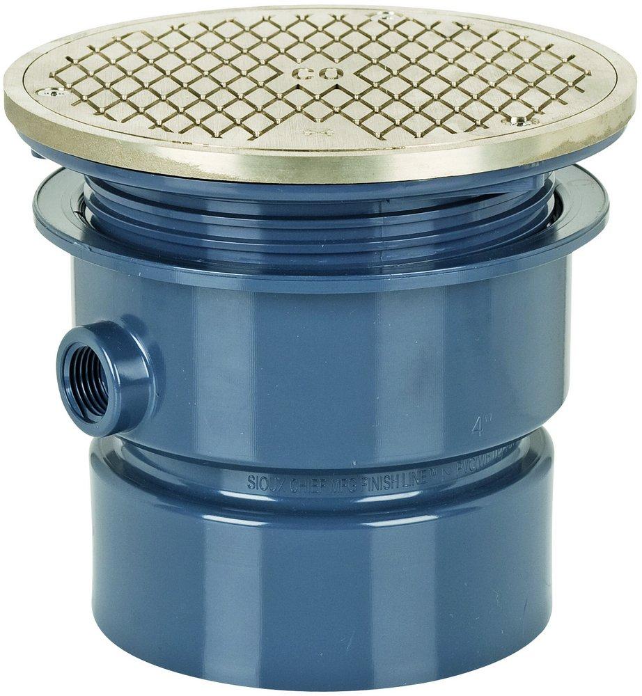 Sioux Chief 852-4PNR Adjustable On-Grade Cleanout 4 in Hub – Voomi Supply