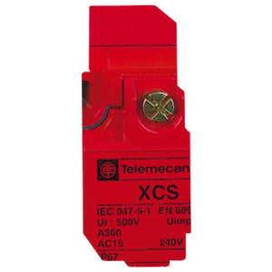 Telemecanique Sensors XCSA703 Key Operated Turret Head Slow Break 300V ...