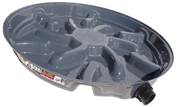 IPS VP25RC(87092) Tough Pans Dry Lift Series Water Heater Drain Pan Wi ...