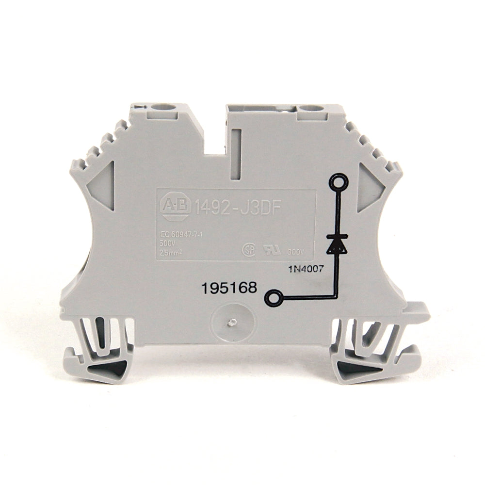Rockwell Automation 1492-J3 IEC Terminal Block One Circuit Feed Throug ...