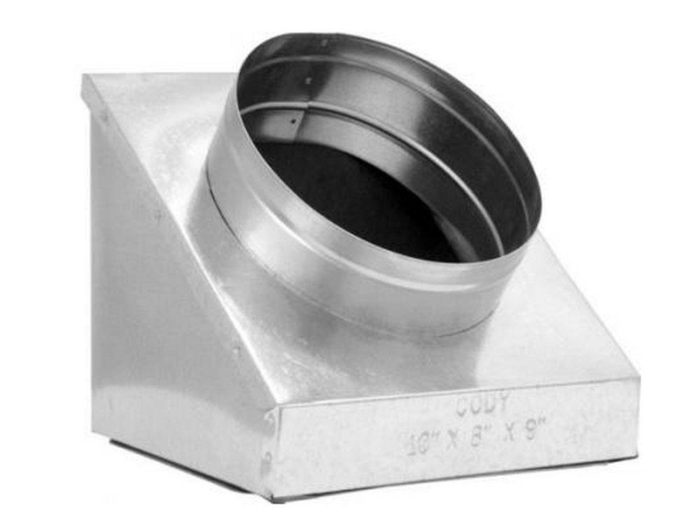 Cody Company 6456106 6 in Duct Square-To-Round – Voomi Supply