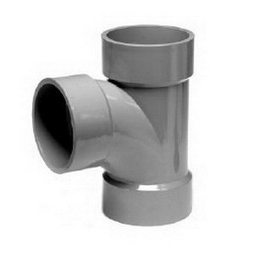 Charlotte Pipe and Foundry AW400C2 ChemDrain 2 Inch CPVC Sanitary Tee ...