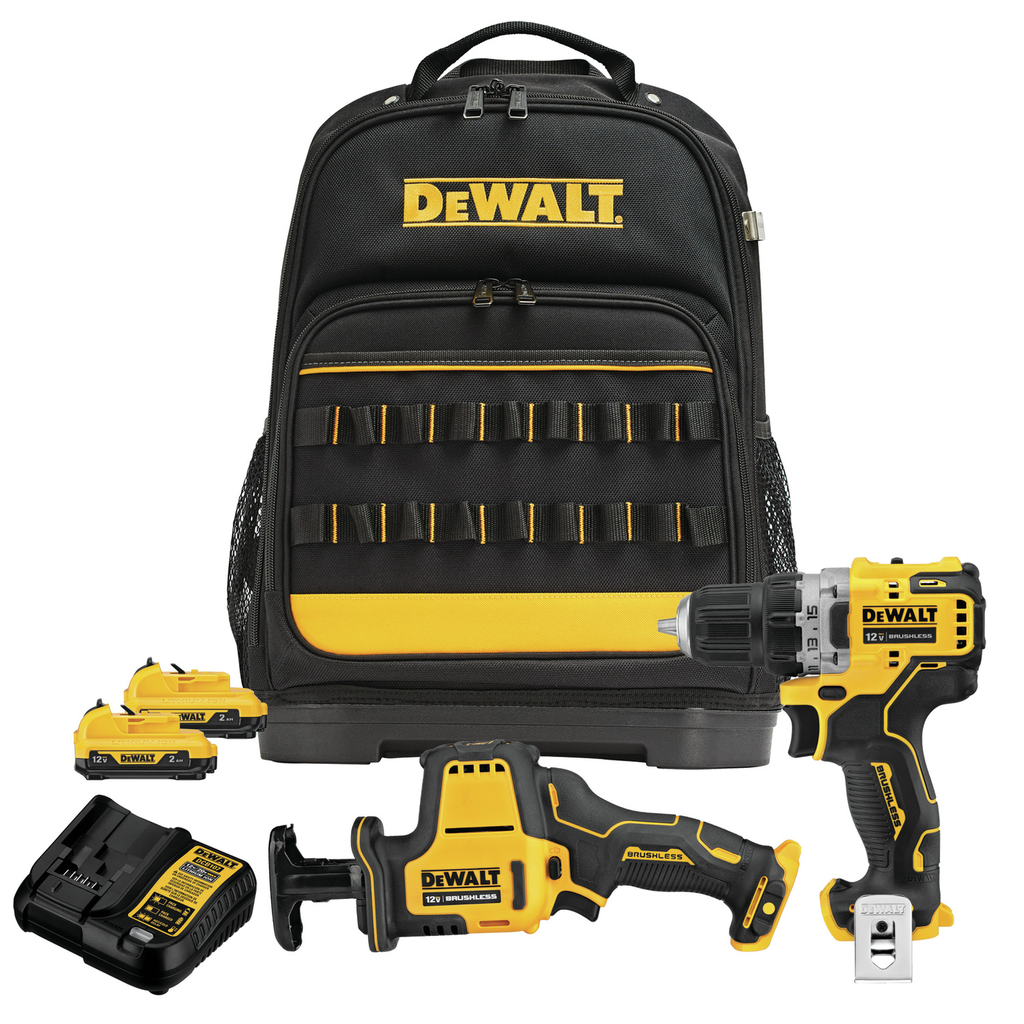 Black + Decker DCKSS200F2 DEWALT 12V 2-KIT BACKPACK – Voomi Supply