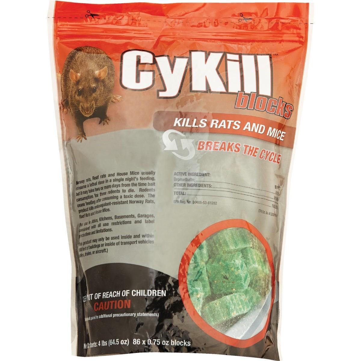 CyKill 112825 Block Rat And Mouse Poison 4 Lb. – Voomi Supply