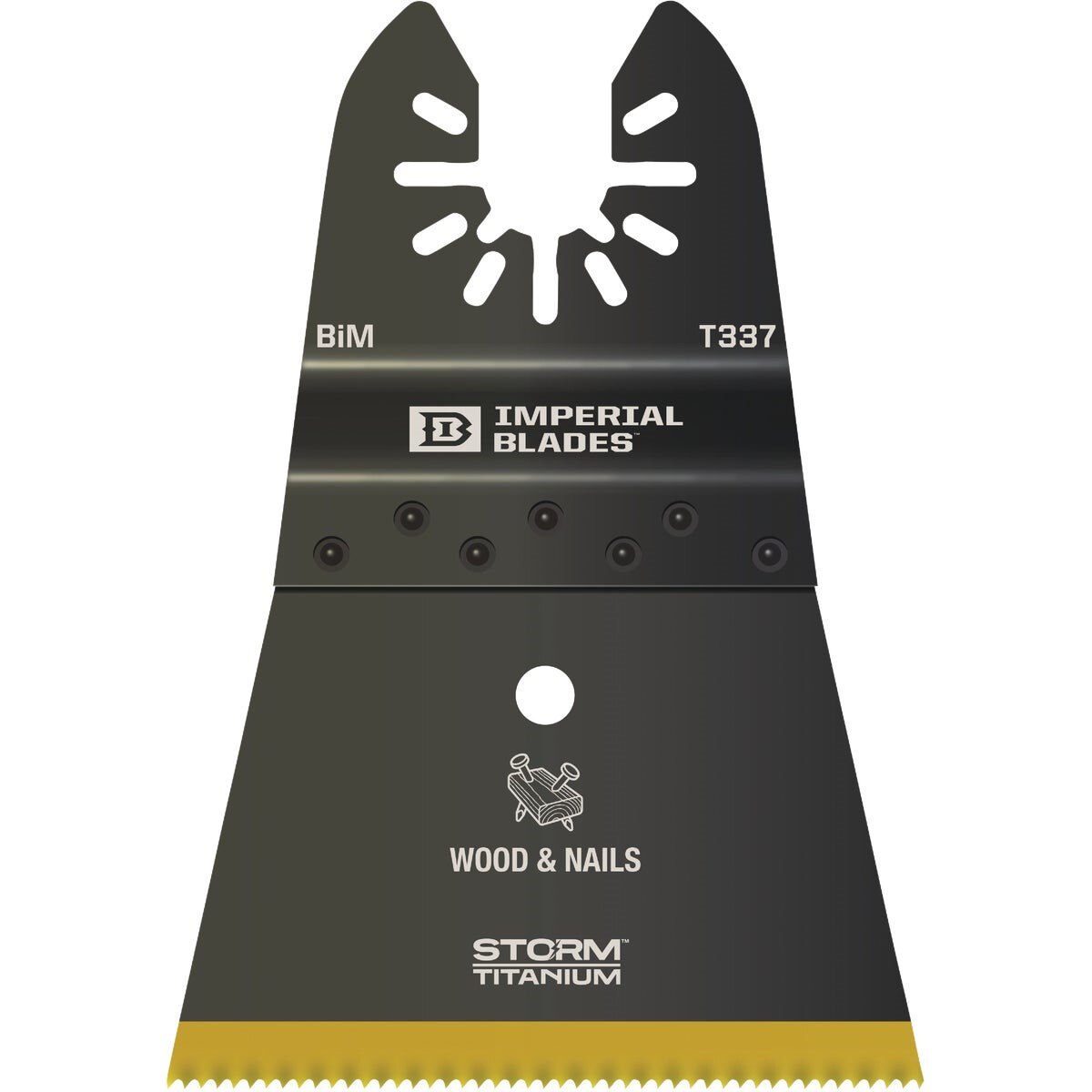 Imperial Blades IBOAT337-1 ONE FIT 2-1/2 In. Titanium Coated Bi-Metal ...
