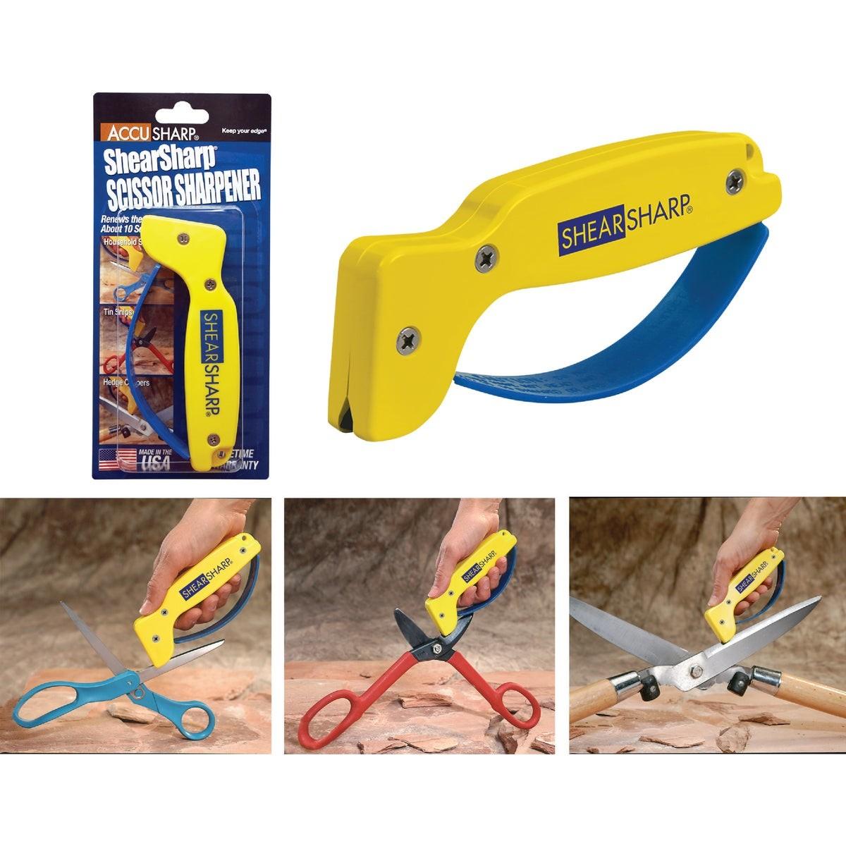AccuSharp 002C ShearSharp Diamond-Honed Tungsten Carbide Blade Scissor ...