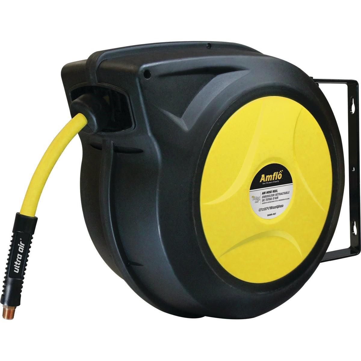 Amflo 588HR-RET UltraAir Automatic Air Hose Reel with 3/8 In. x 50 Ft. – Voomi Supply