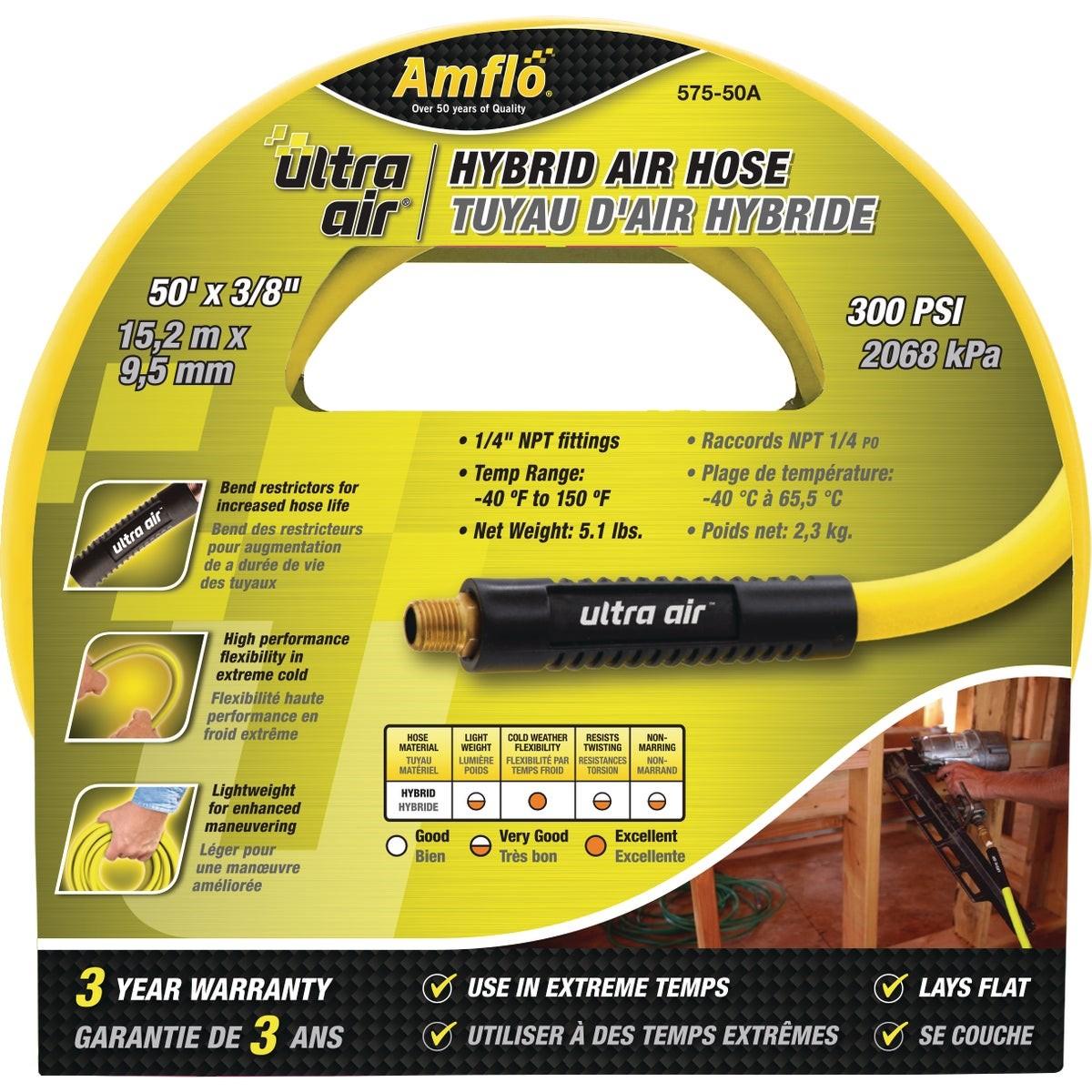Amflo 575-50A UltraAir 3/8 In. x 50 Ft. PVC/Rubber Air Hose – Voomi Supply