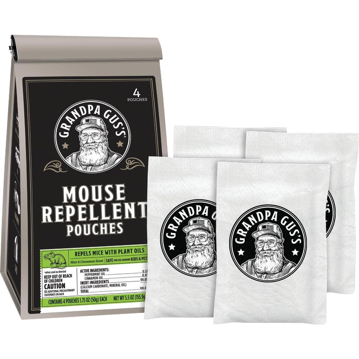 Grandpa Gus GPR-4-15 Granular All Natural Mouse Repellent Pouch (4-Pac ...