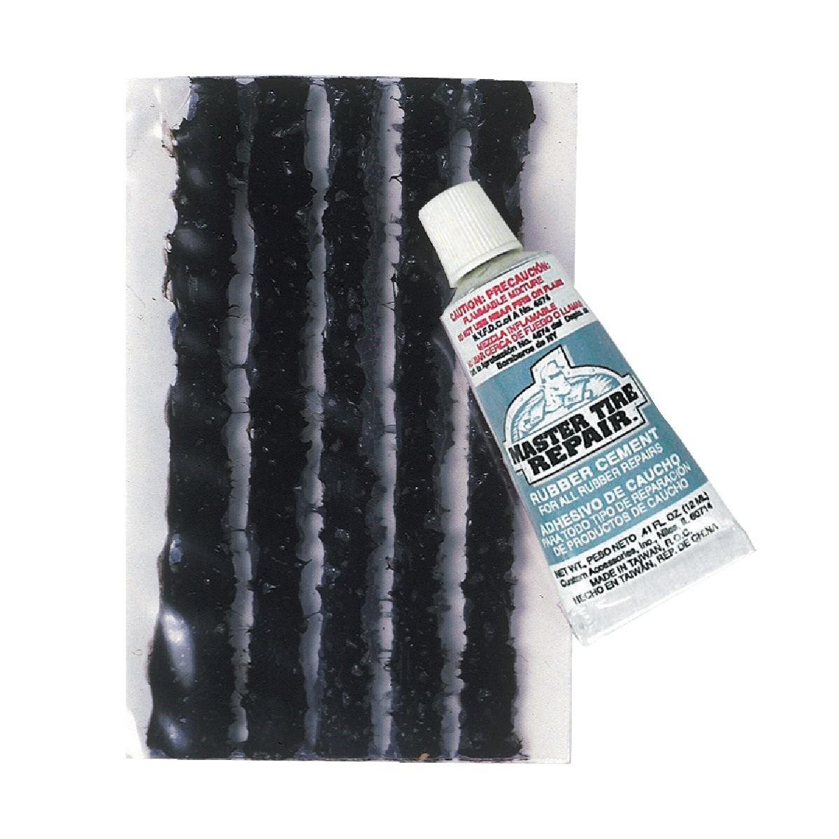 Custom Accessories 27772 Master Tire Repair Radial String Kit (6-Piece ...