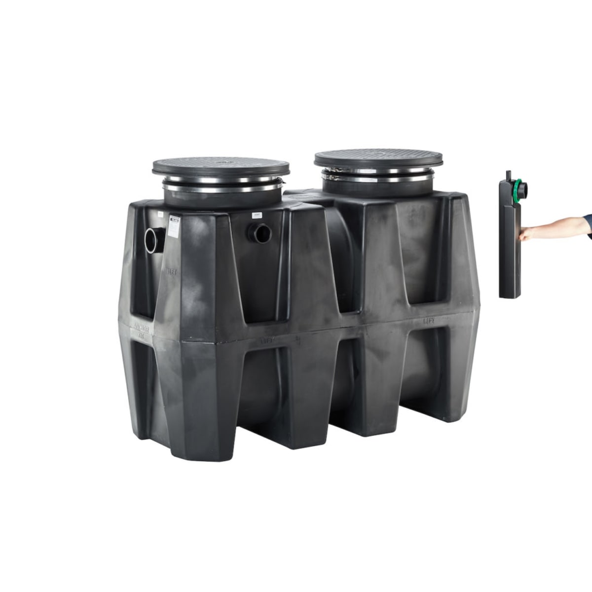 Striem OS-100 75 GPM High Efficiency Oil/Water Separator with 4 Plain ...