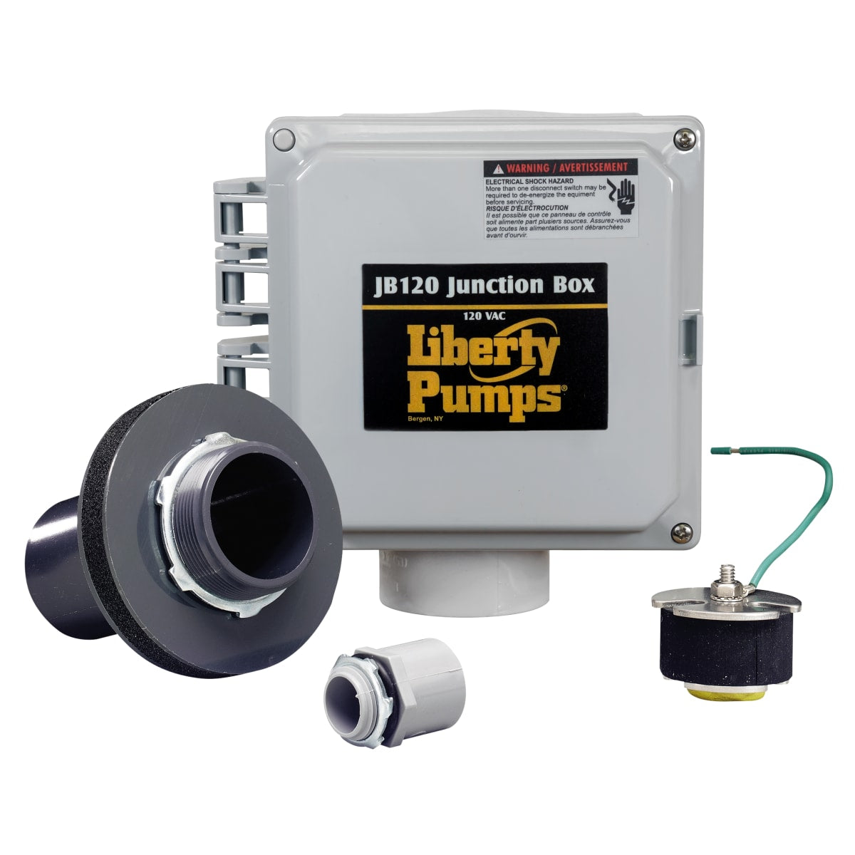 Liberty Pumps JB120 Pump Station Junction Box 120V Receptacle – Voomi ...