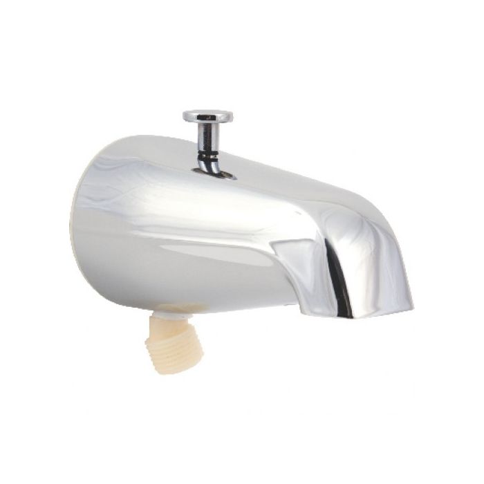 The Faucet Doctor 82005FD Back Inlet Diverter Spout with Bottom Shower ...