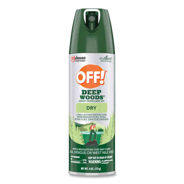 SC Johnson 315652 OFF! Deep Woods Aerosol Insect Repellent 4 oz – Voomi ...