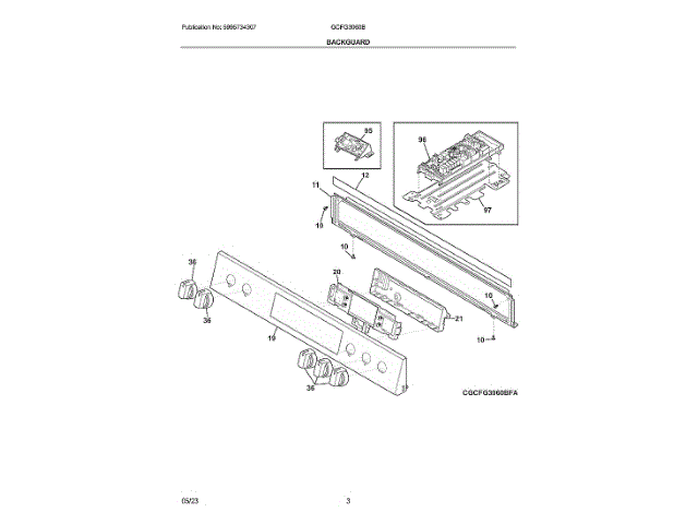 Electrolux 5304535367 Control Panel Assembly EZ Care – Voomi Supply