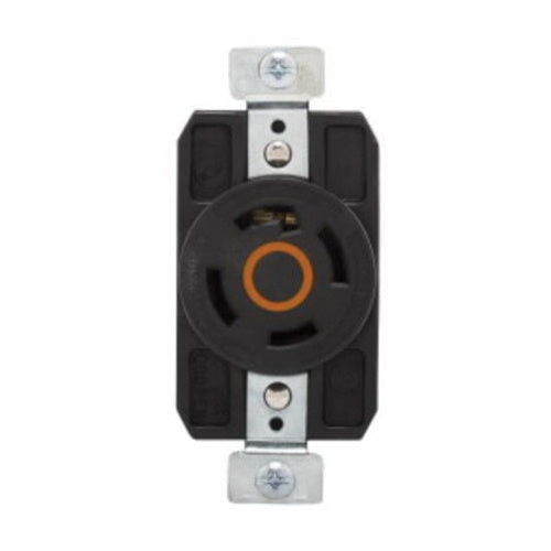 Cooper Wiring Device AHCL1430R 4-Wire 3-Pole Color Coded Locking Recep ...