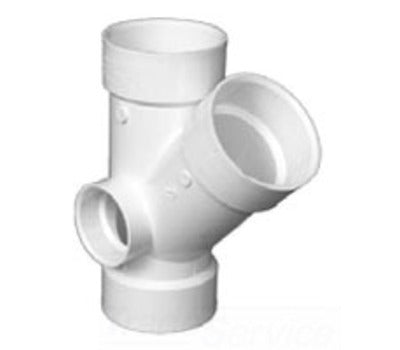 CHARLOTTE PIPE AND FOUNDRY COMPANY PVC006250600 PVC 625 3X2 DWV WYE LH ...