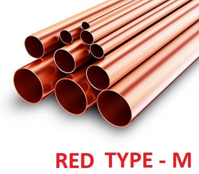Copper Tubing 30075673 2-1/2 in. x 20 ft. Type M Hard Copper Tube ...