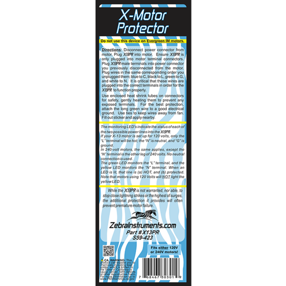 LID CORPORATION X13PR Zebra ECM Surge Protector – Voomi Supply