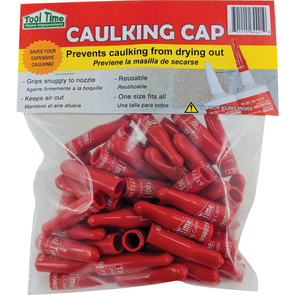 Tool Time CLK50 Vinyl Caulking Cap (50-Count) – Voomi Supply