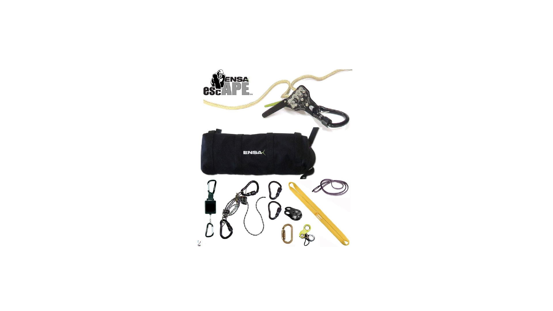 ENSA ENSA-APEBAG100M D2 Rescue Replacement Bag 340ft Rescue Kit – Voomi ...