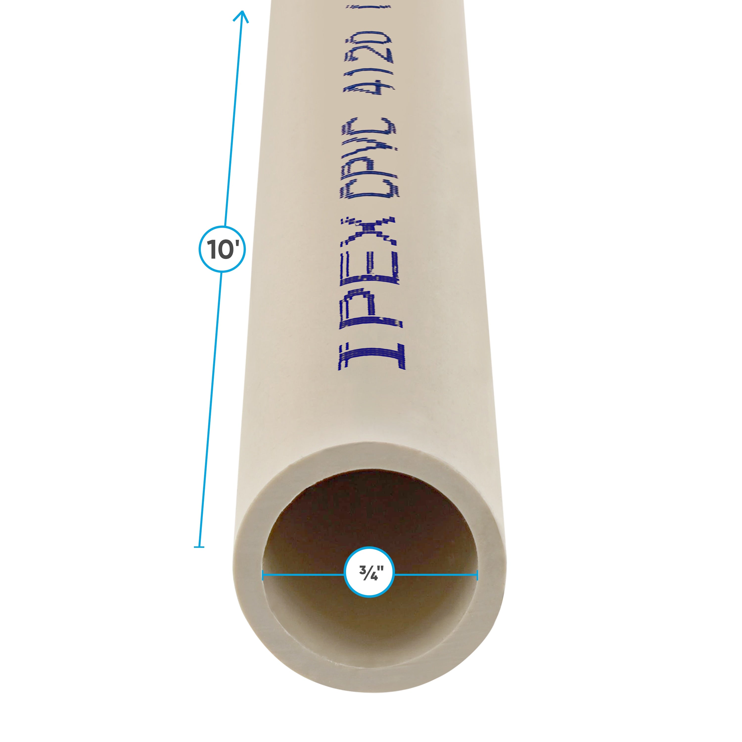Cresline Plastic Pipe CPVC-PIPE3/4X10FT – Voomi Supply