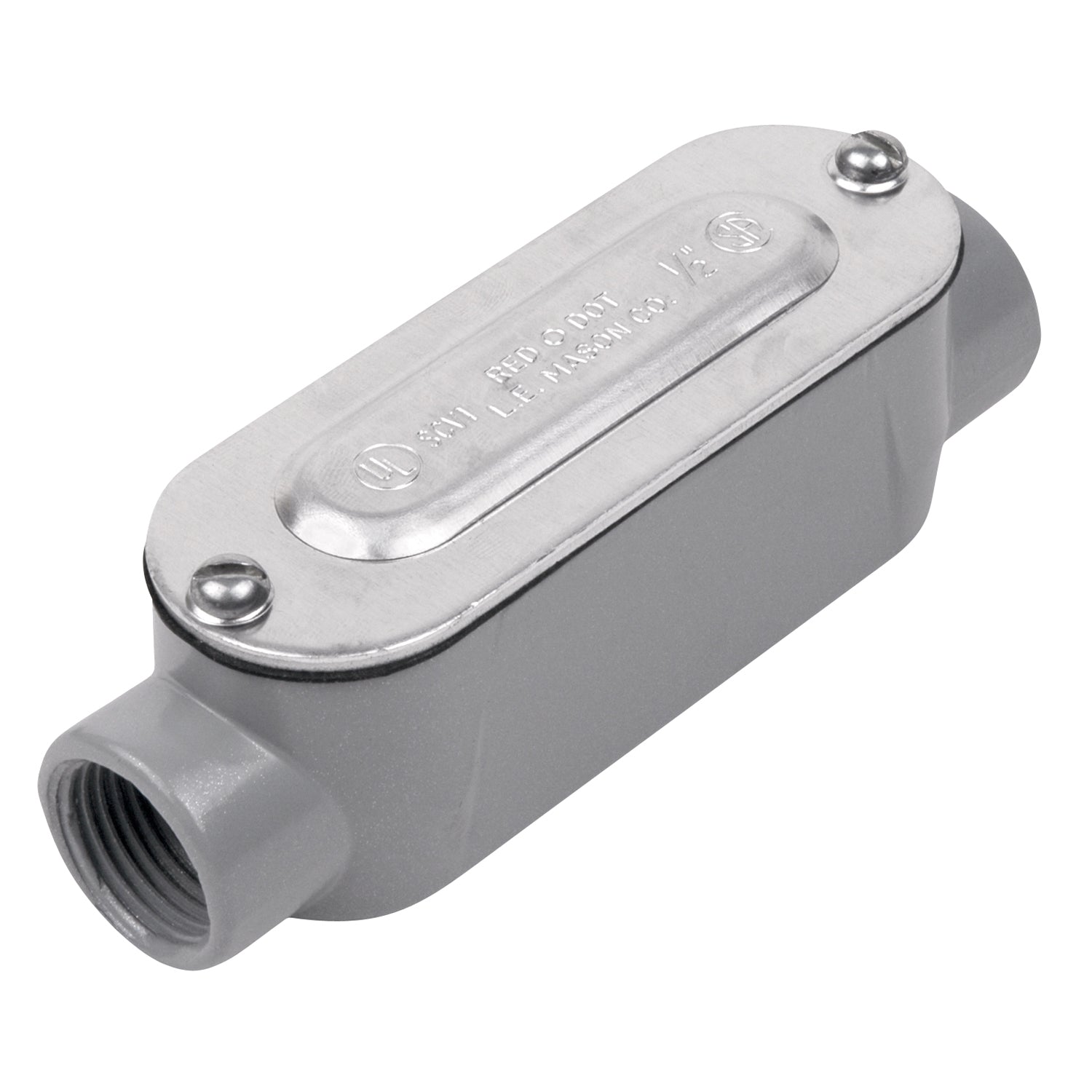 Steel City DAC-1-CG Conduit Body Type-C 1/2 in Hub Replacement DAC-1-C ...