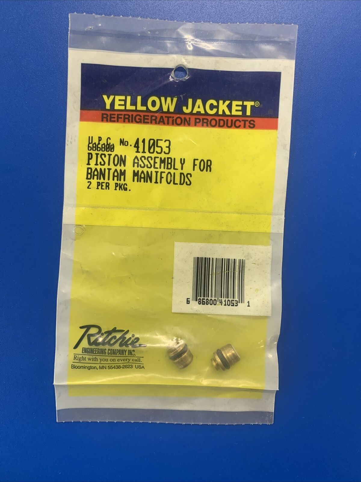 YELLOW JACKET 41053 PISTON ASSEMBLY FOR BANTAM MANIFOLDS – Voomi Supply