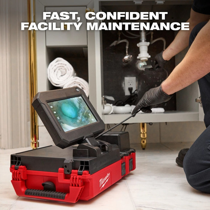 MILWAUKEE 3154-20 Milwaukee M12 75' Drain Camera with PACKOUT Compatib ...