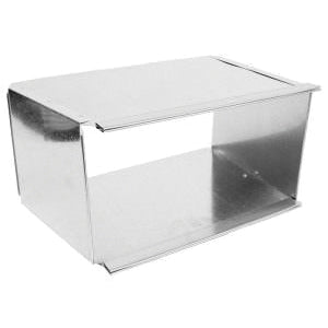 GRAY METAL 14X8X12X8-190 Trunk Duct Reducer With Slide and Drive 14 x ...