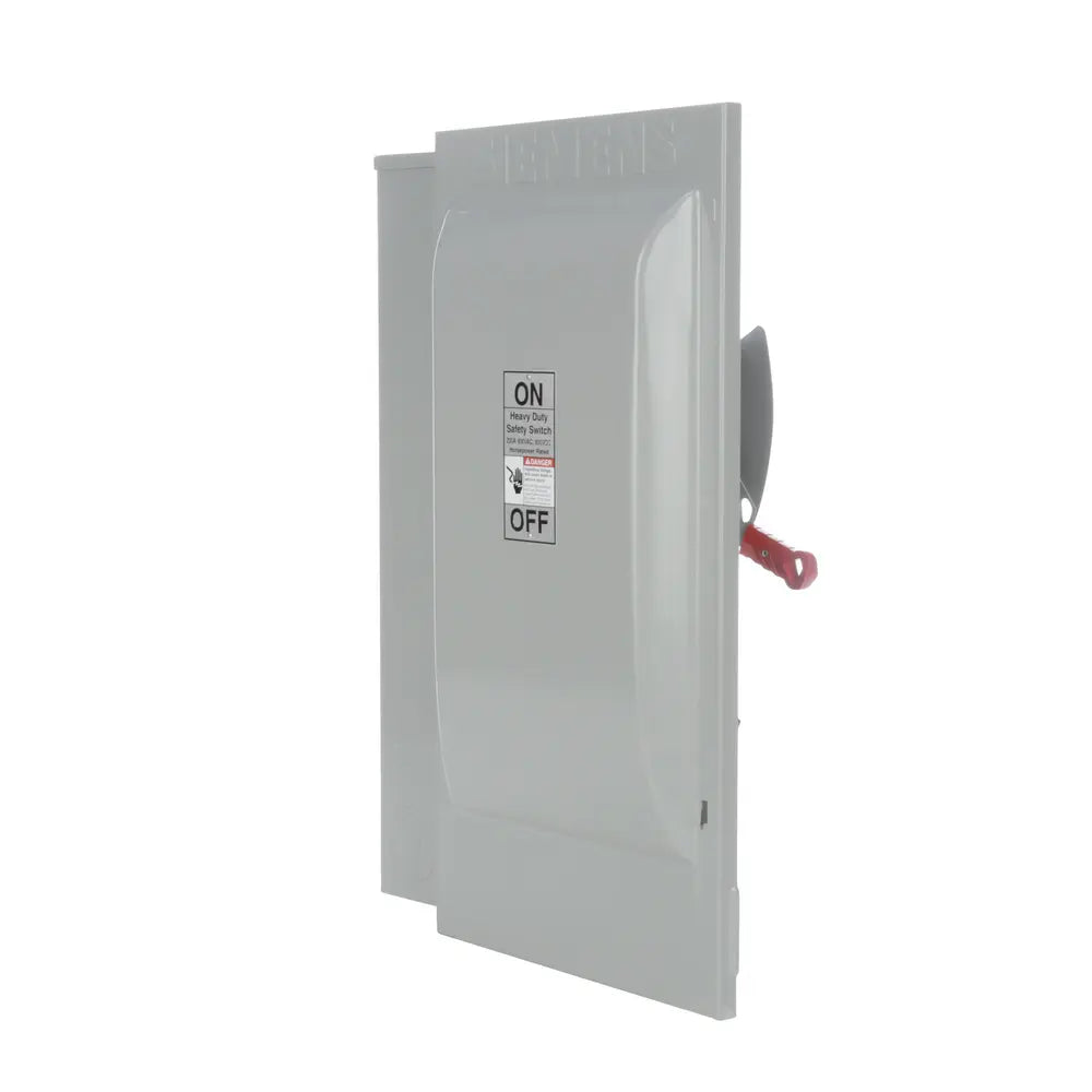 Siemens HF364 Heavy Duty Safety Switch 200A 3-Pole 3-Fuse NEMA 1 ...