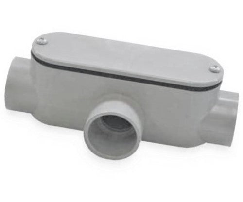 Heritage Plastics 59231 Type T Conduit Body, 3/4 in Hub, PVC – Voomi Supply